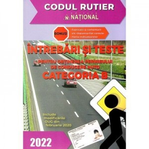 Noul cod rutier 2020 – carti si teste legislatie rutiera